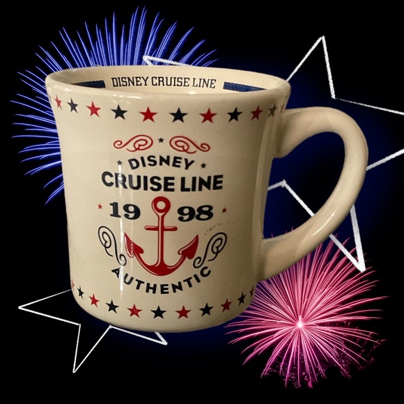 Disney | Dining | Rare Disney Cruise Line Inaugural Year Coffee Cup ...